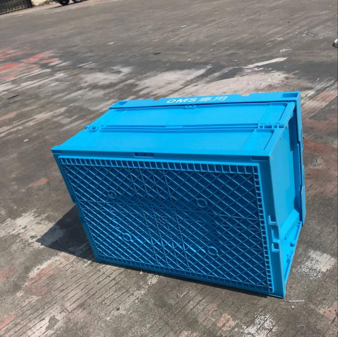 Transparent Solid Collapsible Plastic Crate For Camping Storage 600 ...